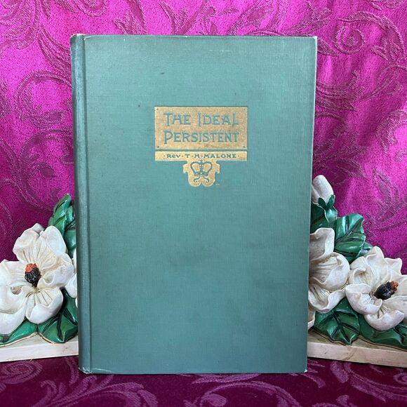 Unique Vintage | Accents | 916 Antique Book The Ideal Persistent By Rev ...